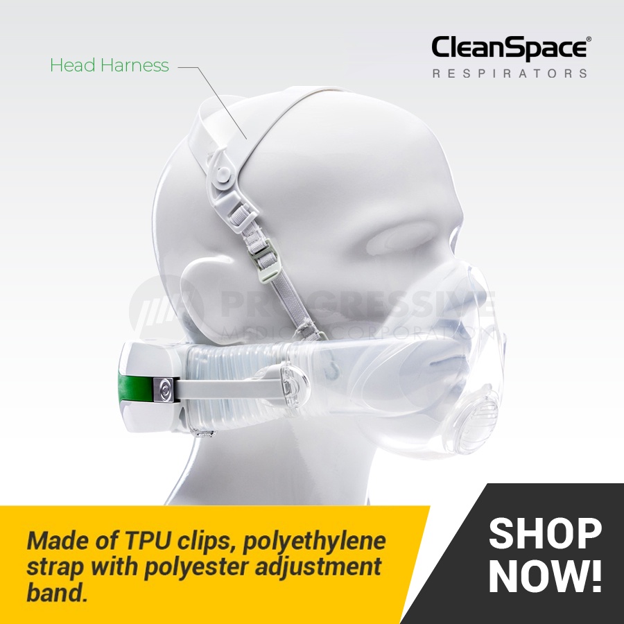 CleanSpace HALO Head Harness for Half Mask (Non Fabric) | Shopee ...