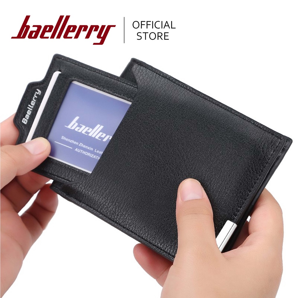 2020 Baellerry Wallet Leather Short Men Wallets Fashion New Card Purse ...
