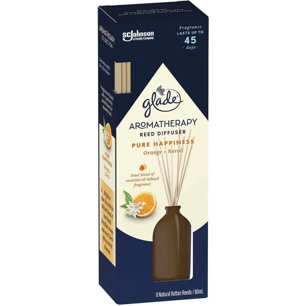 Glade Aromatherapy Reed Diffuser - Orange 80ml | Shopee Philippines
