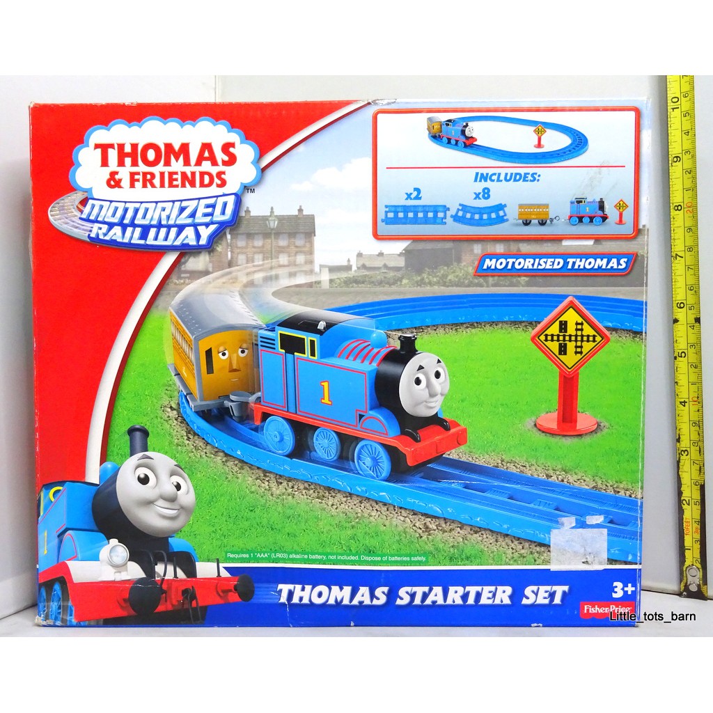 LTB: FISHER-PRICE THOMAS & FRIENDS MOTORIZED TRAIN STARTER SET | Shopee Philippines
