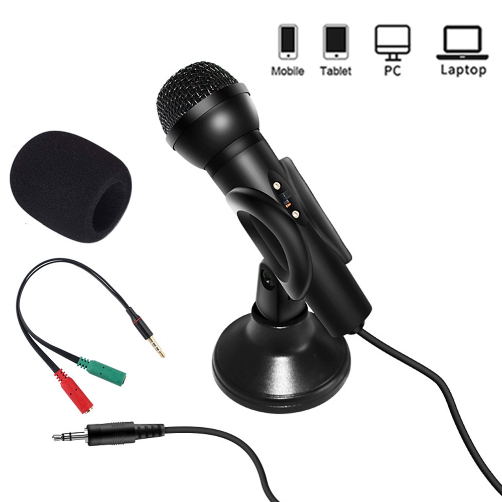 Condenser Mini Microphone wired microphone online classroom network K ...