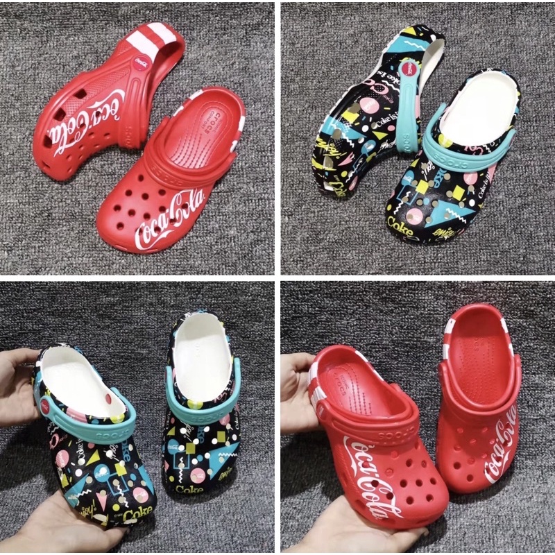 Crocs Classic Clogs Kids x Coke Coca Cola | Shopee Philippines