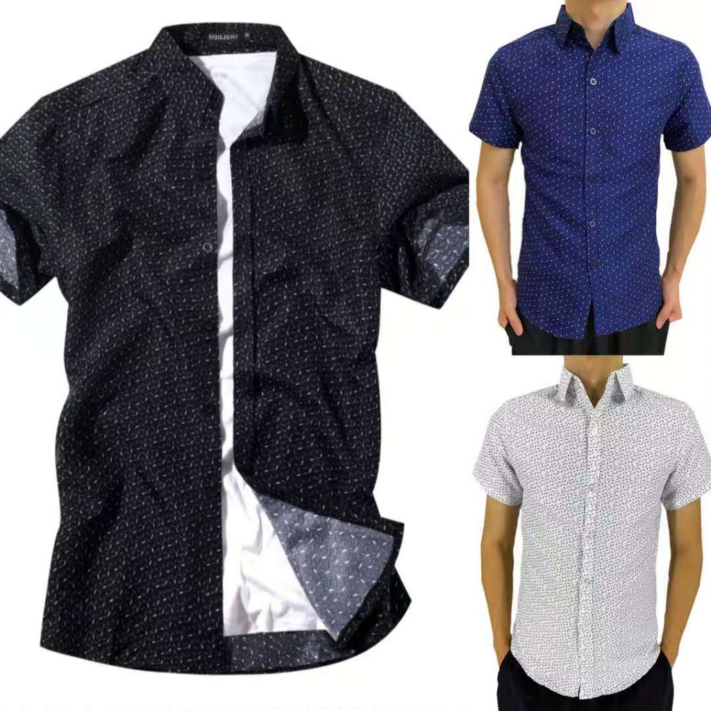 Top Quality Korean Style Printed Polo for Men Premium Cotton Fits Plus ...