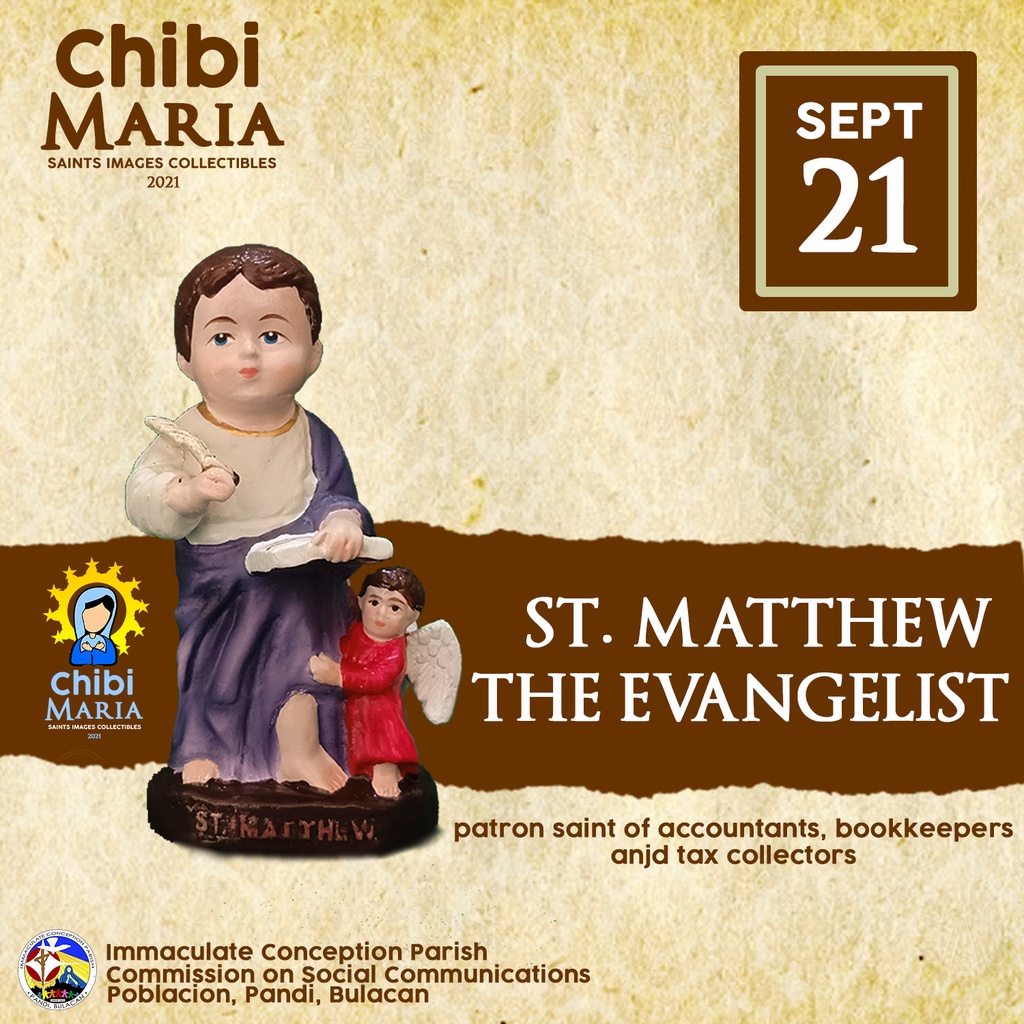 Chibi Saint - Saint Matthew the Evangelist | Shopee Philippines