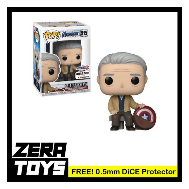 Funko Pop! : Avengers - Old Man Steve (Amazon Exclusive) | Shopee ...