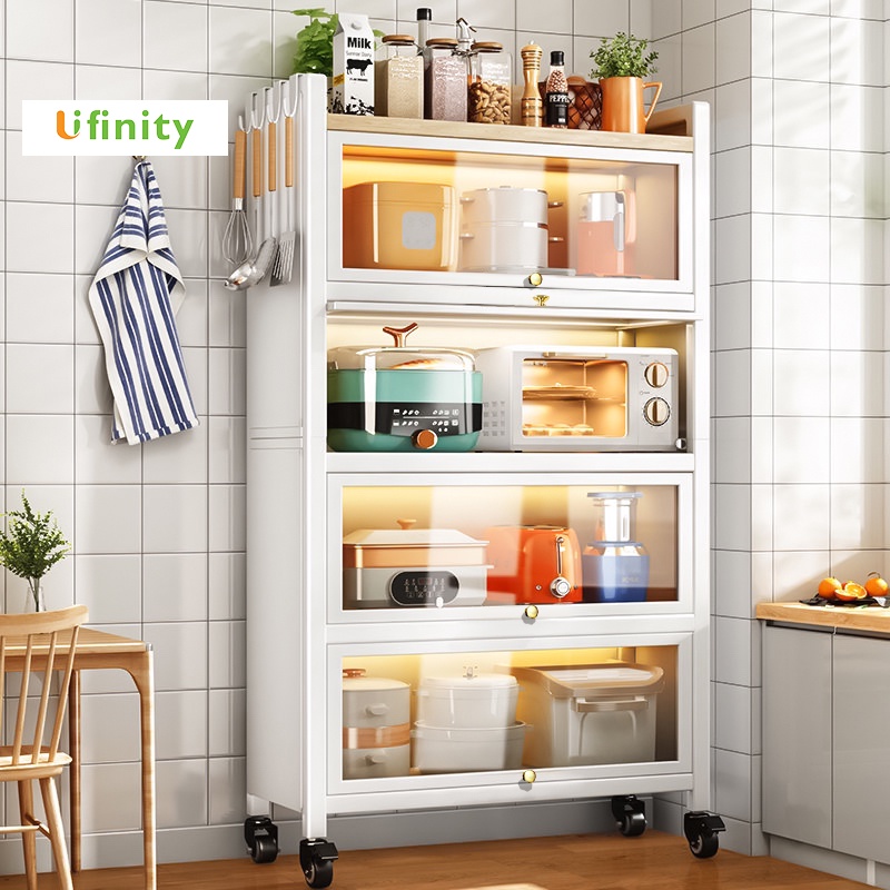 NEW Lifinity 70CM Kitchen Racks Organizer Storage Rack Shelf Pull-out ...