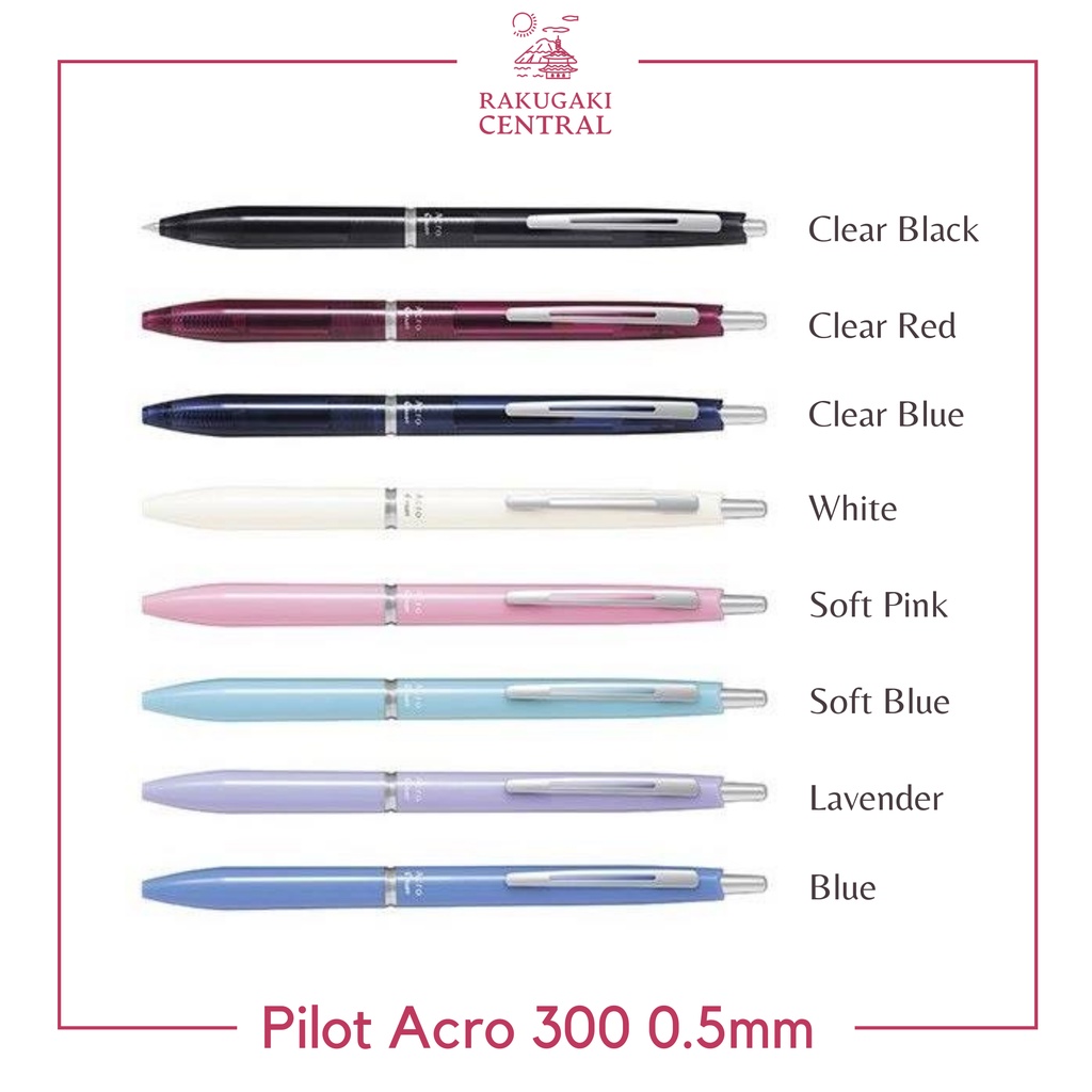 Pilot Acro 300 Ballpoint Pen 0.5mm | Shopee Philippines