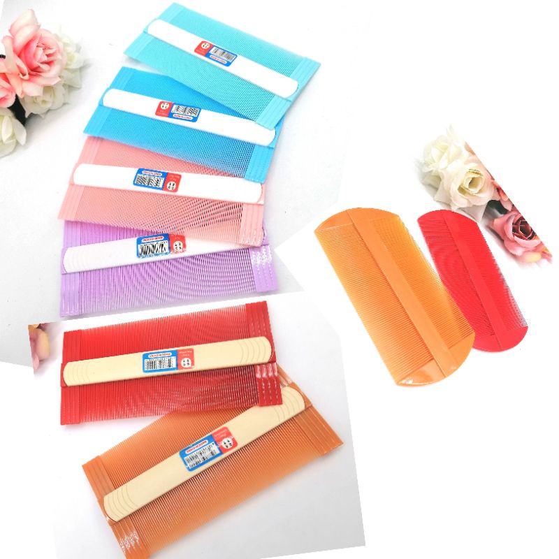 Double Sided Head Lice Comb Dense-Toothed Comb Anti-Dandruff (Suyod ...