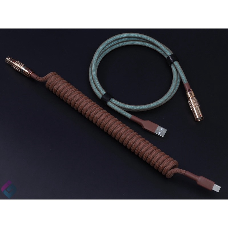 GMK Copper Themed Ultra Premium Flemo Cable | Shopee Philippines