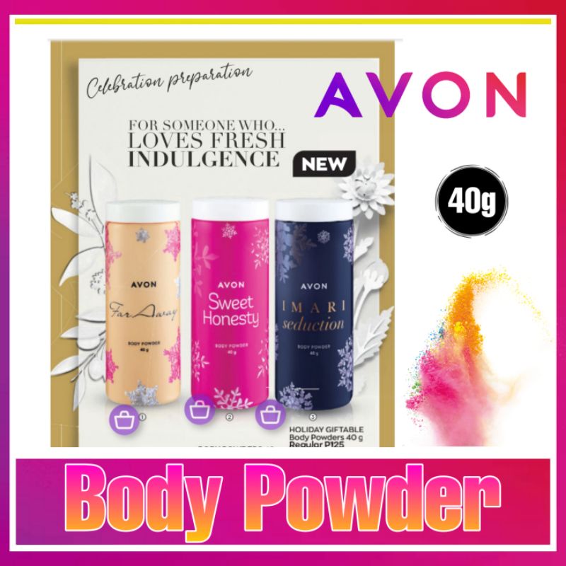 AVON BODY POWDER 40g | Shopee Philippines