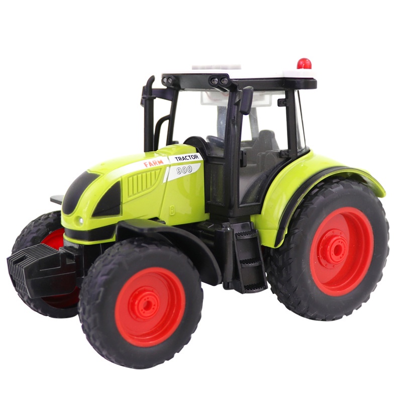 Large children's farm toy car agricultural tractor transport inertial ...
