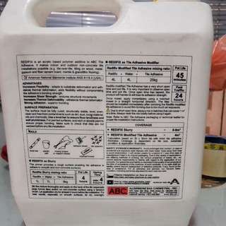 Redifix Tile Adhesive Additive | Shopee Philippines