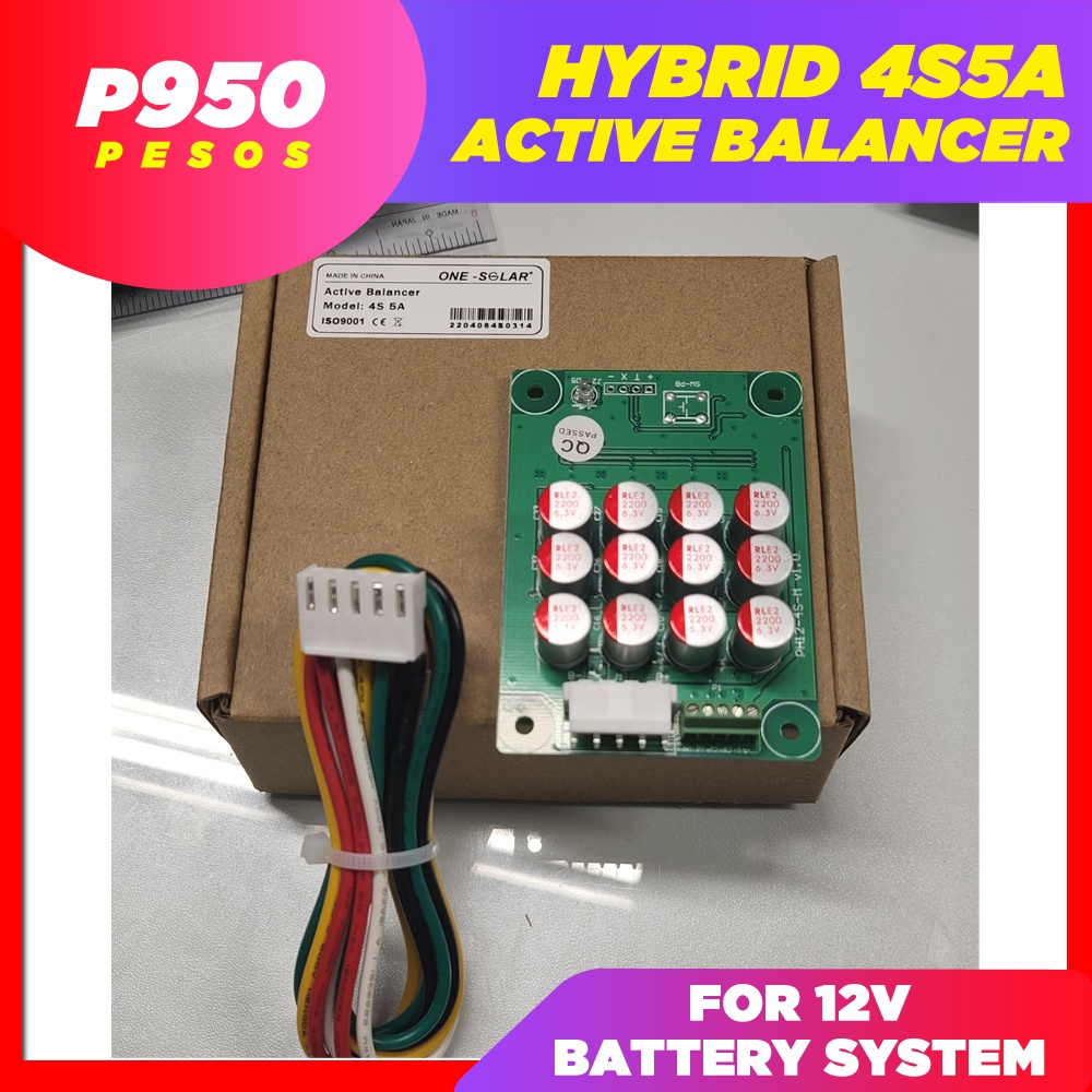 Lifepo4 Active Balancer 4S 8S 16S 12V 24V 48V | Shopee Philippines
