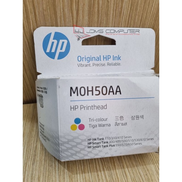Hp Printhead M0H50AA Tricolor Printhead Smart Tank Cartridge 500 515 ...