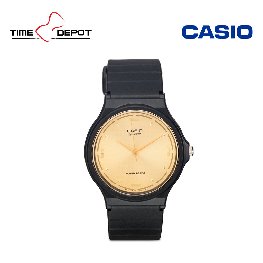 Casio MQ-76-9ALDF Analog Black Resin Strap Watch For Men | Shopee Philippines