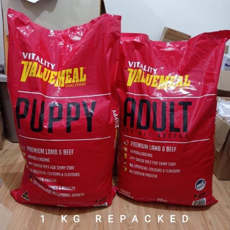 Value Meal Puppy and Adult 1 kg | Shopee Philippines