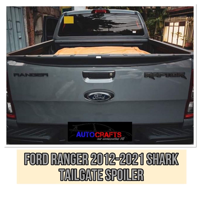 Ford Ranger/Raptor 2012-2021 Shark Tailgate spoiler (1 pc) | Shopee ...