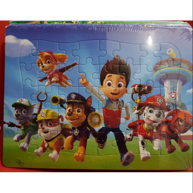 PAW PATROL RECTANGULAR JIGSAW PUZZLE | Shopee Philippines