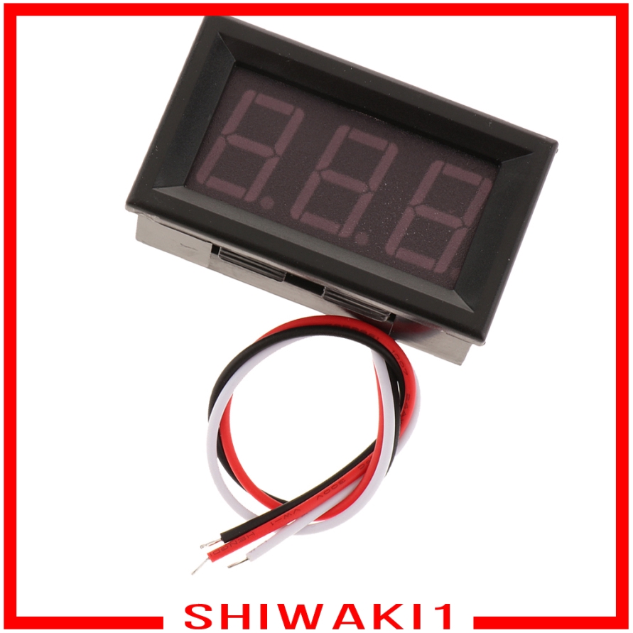 Led Panel Digital Voltage Volt Meter Display Voltmeter Motor Car Auto