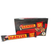 Hansel Vegetable Chocolate Bar Wafer Box Contents 12 Pcs | BeeCost