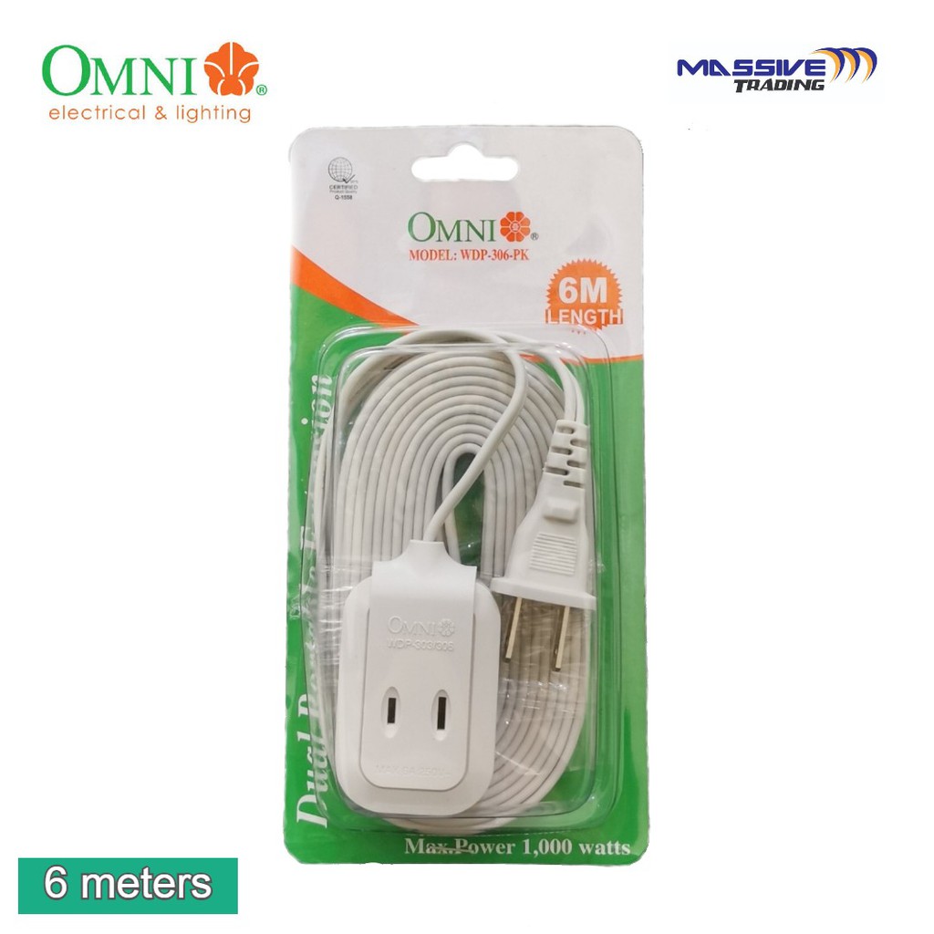 Omni dual portable extension WDP306 | Shopee Philippines