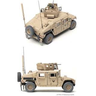 M1151 Humvee Enhanced Armament Carrier ACADEMY 13415 Scale Model 1/35 ...