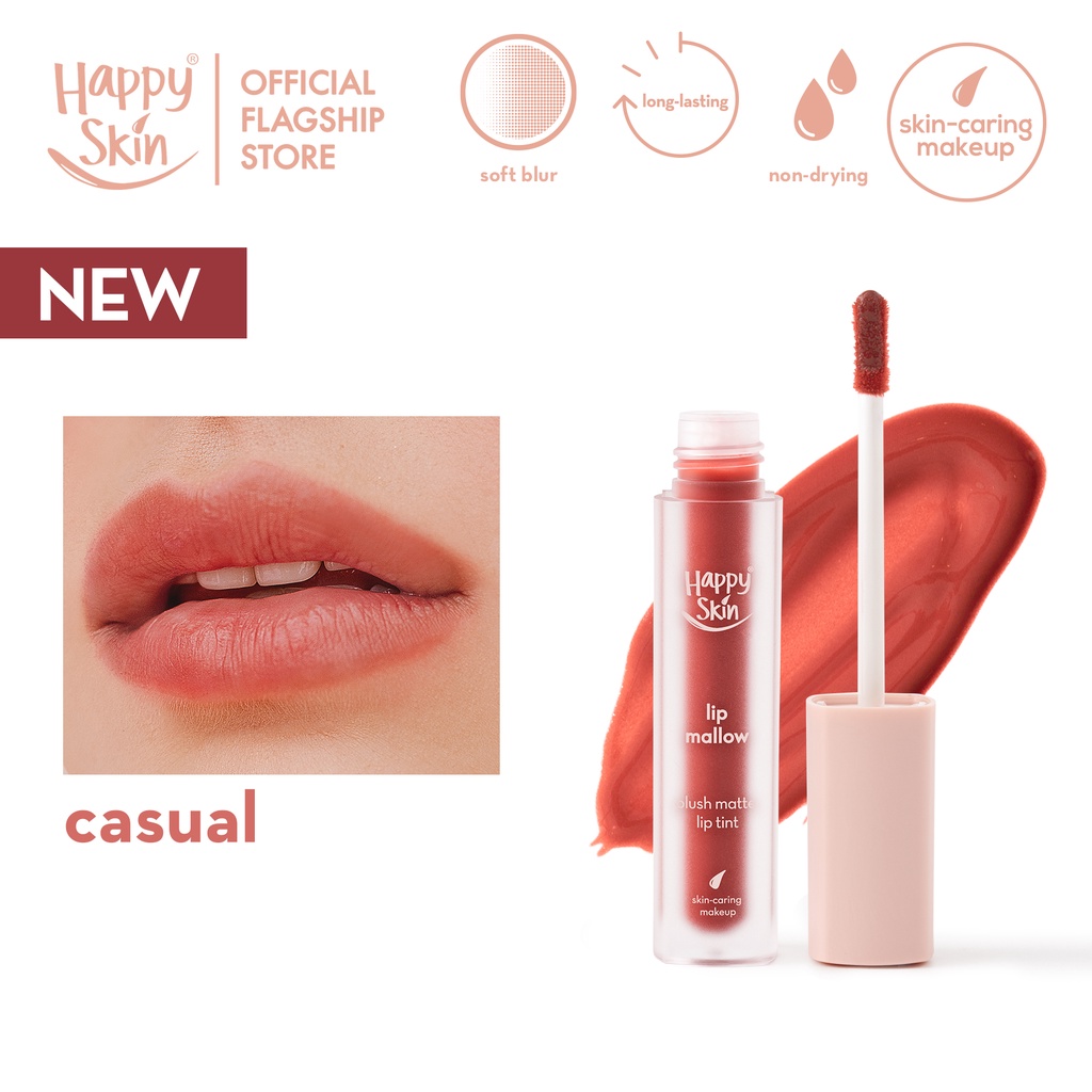 Happy Skin Lip Mallow Tint in Casual | Shopee Philippines