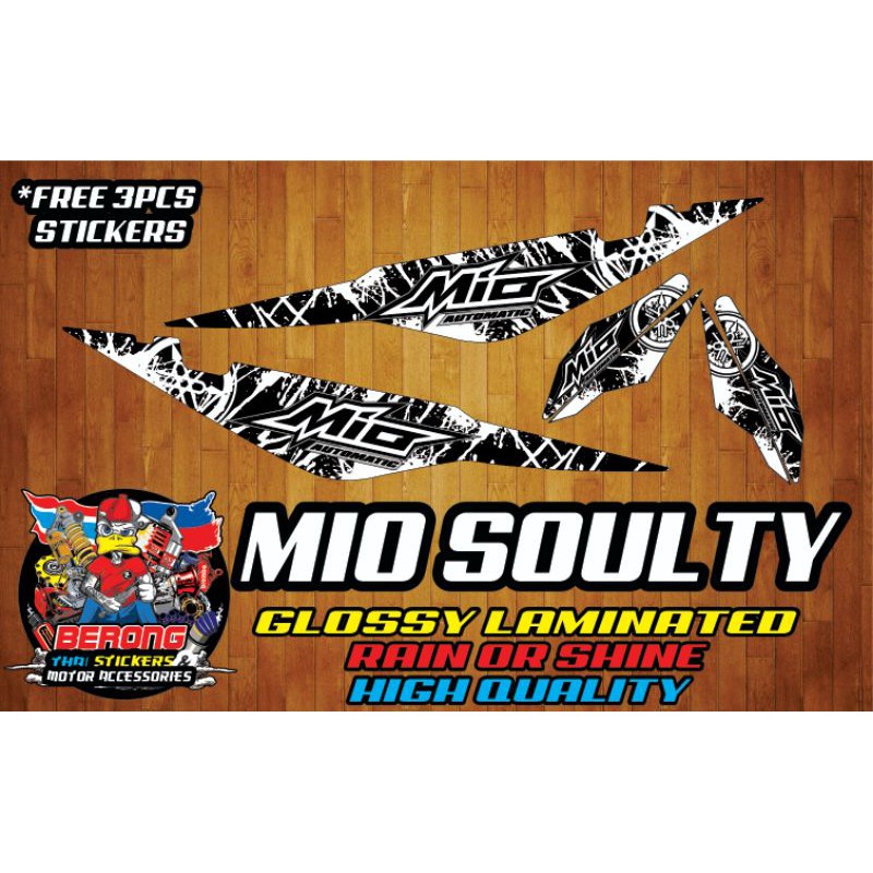 Mio Soulty Decals (Yamaha) | Shopee Philippines