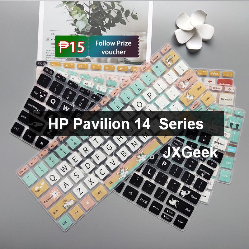 Keyboard Cover HP Pavilion 14 Series Silicone 14 Inch Laptop Keyboard ...