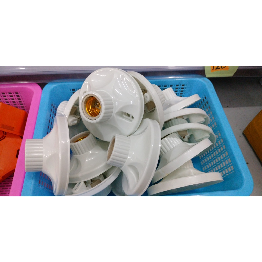 E27 Ceiling Receptacle Light Bulb Socket Standard Sizes For Lights
