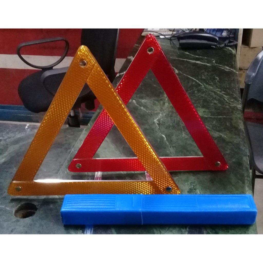 Pair of Early Warning Device (Red and Yellow) EWD | Shopee Philippines