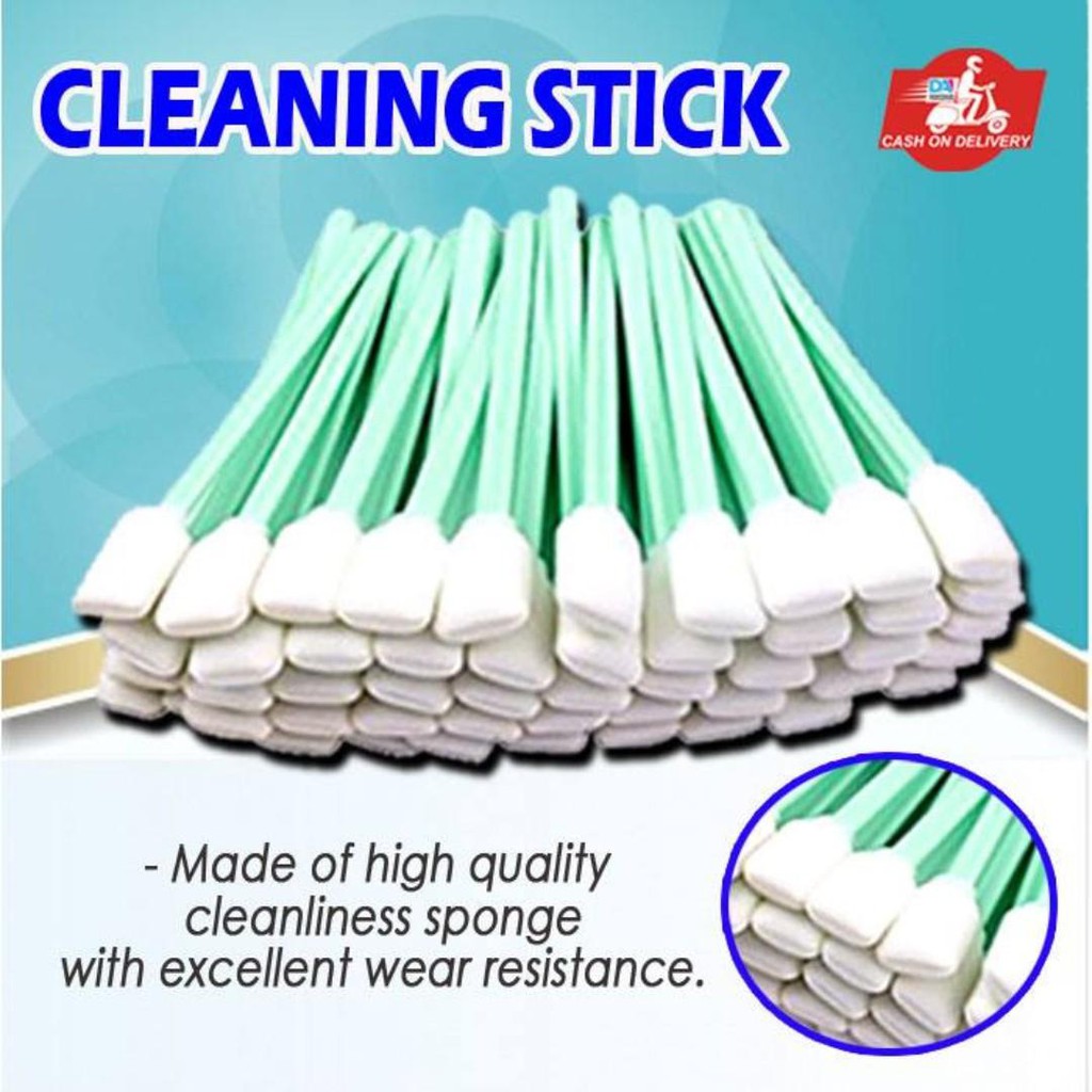50 Pcs Cleaning Swab Sticks for Printers | Shopee Philippines