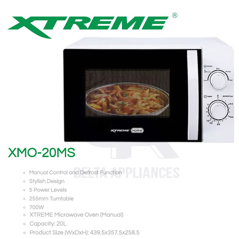 Xtreme XMO-20MS MIcrowave Oven 20L | Shopee Philippines