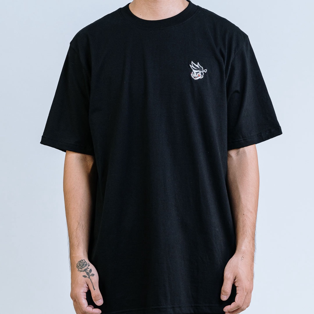 Nick Automatic "Alpha Logo" Black T-shirt | Shopee Philippines