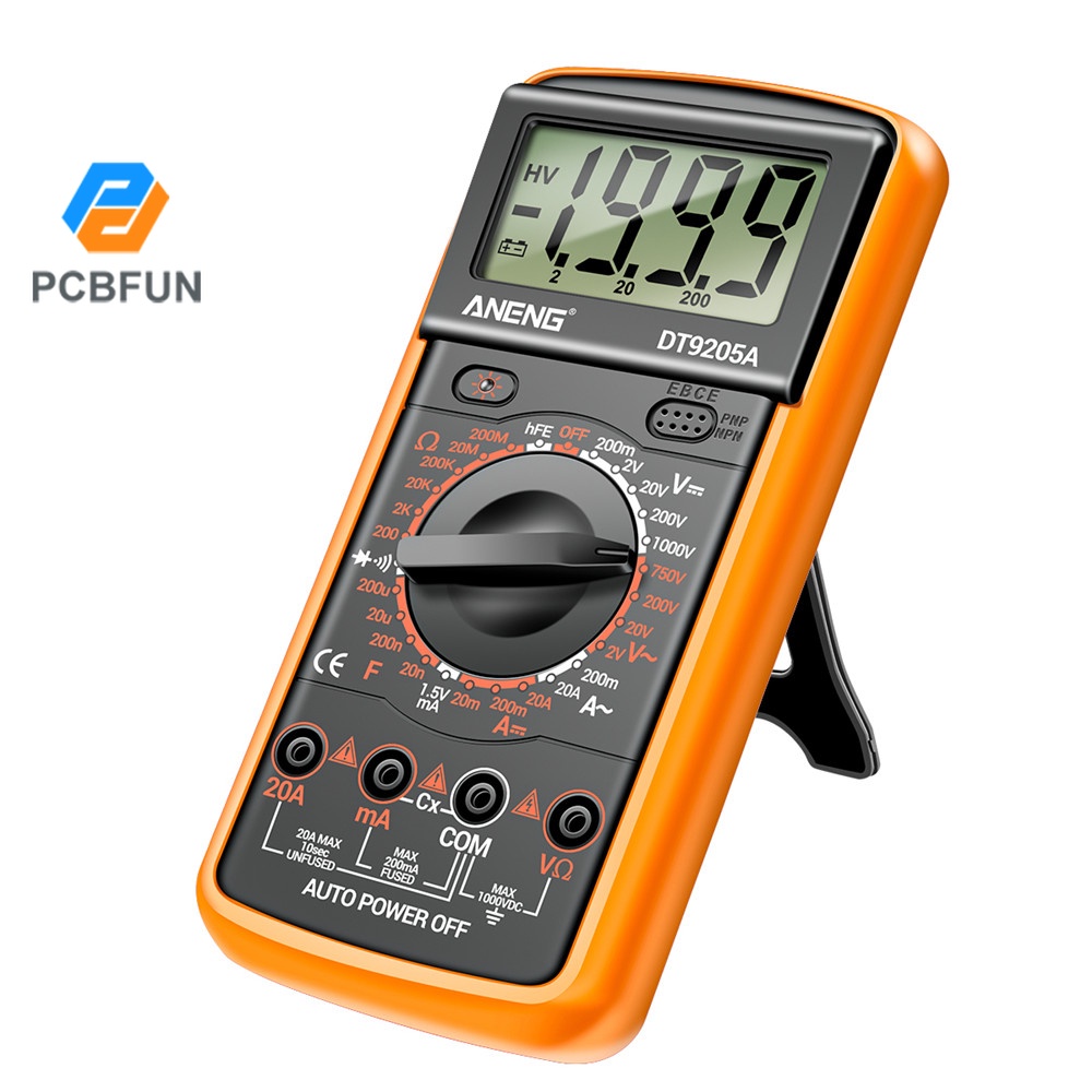 Pcbfun Aneng Dt9205A Intelligent High-Precision Multi-Function Lcd ... Pcbfun Aneng Dt9205A Intelligent High-Precision Multi-Function Lcd ...