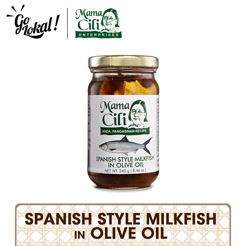 Mama Cili Spanish Style Milkfish in Olive Oil - Regular | Shopee ...