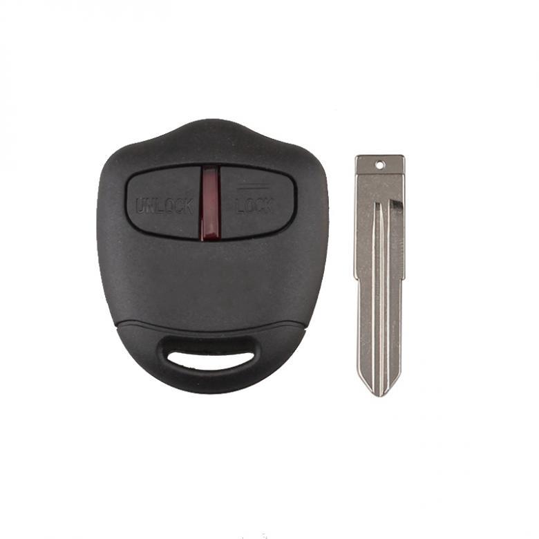2 Buttons Keyless Uncut Flip Remote Key Fob with ID46 Chip | Shopee ...