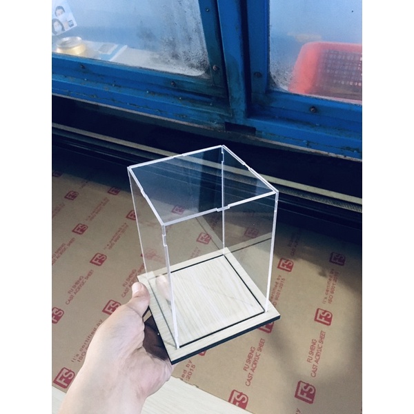 Product display box 10x10x15cm wooden base | Shopee Philippines