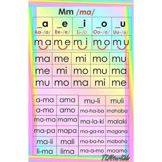 Abakada Reading Materials 40 pages BLACK AND WHITE | Shopee Philippines