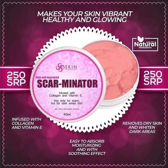 SCAR-MINATOR 40ML | SKIN SENSATION | Shopee Philippines