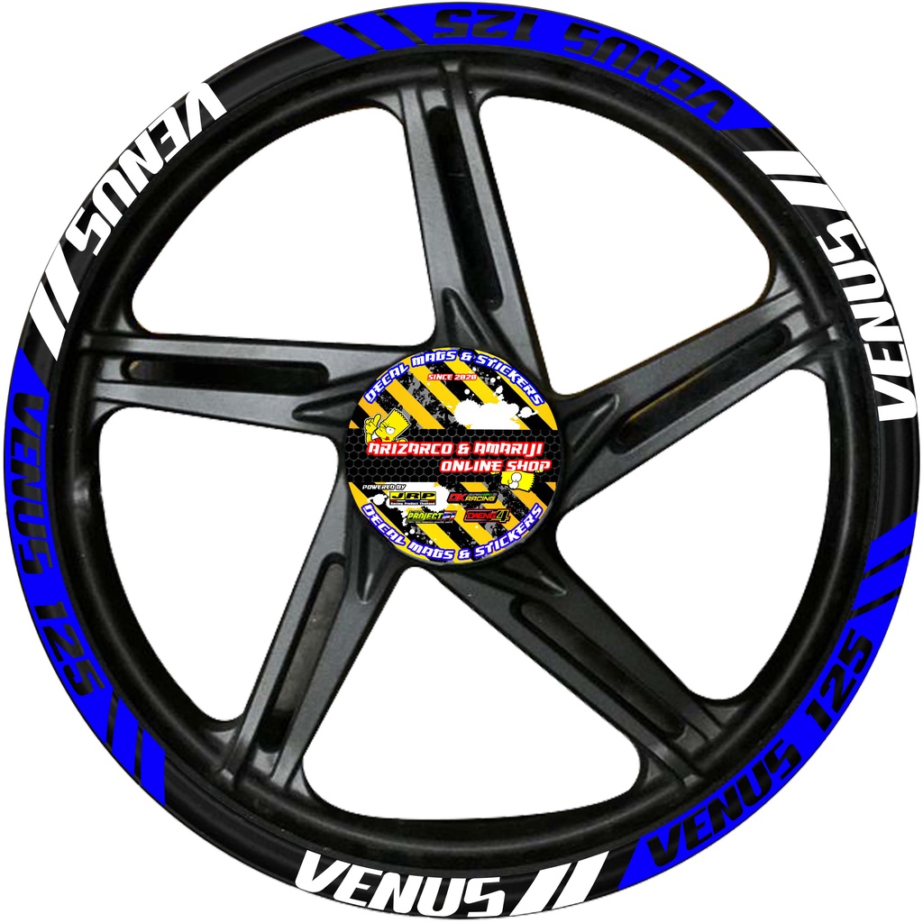 Rusi venus 125 new decal mag sticker good for 2 mags | Shopee Philippines