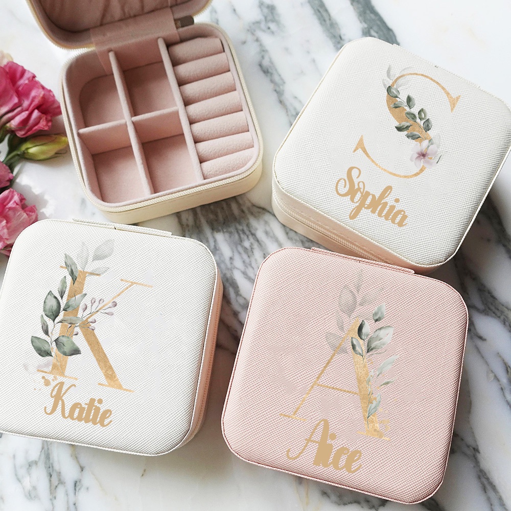Custom Name Jewelry Boxes Birthday Gifts for Girlfriend Personalized ...