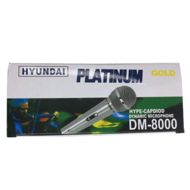 Hyundai Platinum DM-8000 Professional Dynamic Microphone presyo ₱195