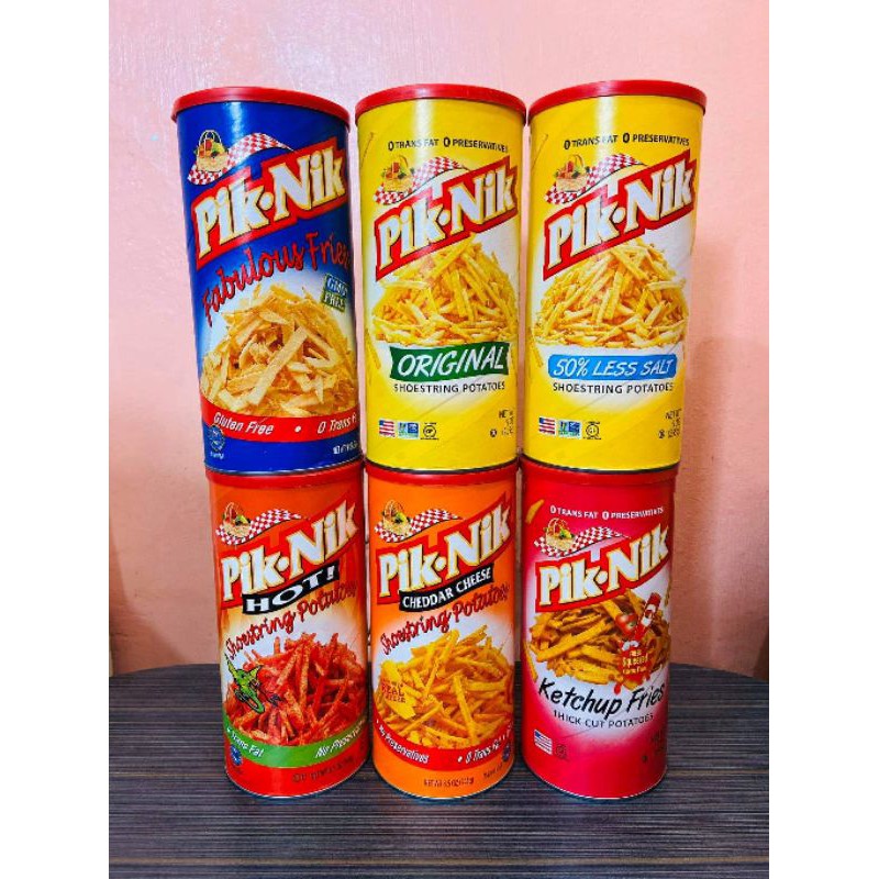 Pik-Nik Potato Fries 255g ️ ( 7 Flavors Available ) | Shopee Philippines