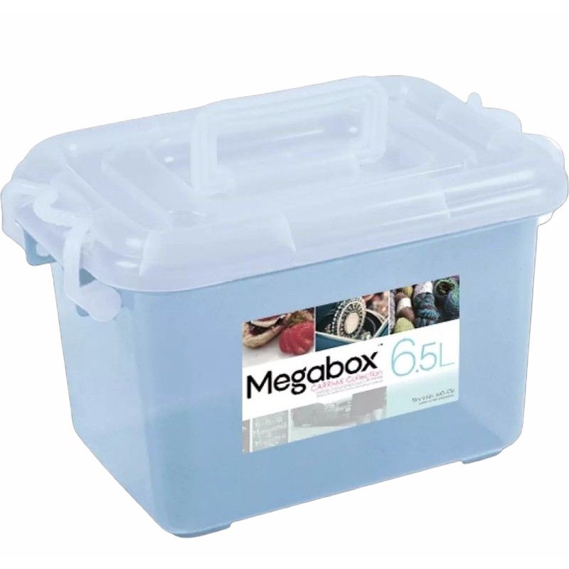Megabox Carri-Me MG-636 6.5-Liter Storage Box with Handle | Shopee ...