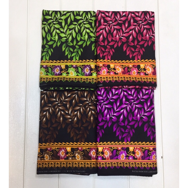 PRINCESS BATIK MALONG LANDAP DESIGNS FLORAL | Shopee Philippines