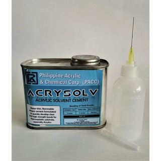 Acrysolv Acrylic Solvent Cement Glue | Shopee Philippines