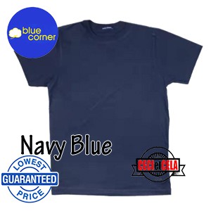 Blue Corner Roundneck (NAVY BLUE / MIDNIGHT BLUE) | Shopee Philippines
