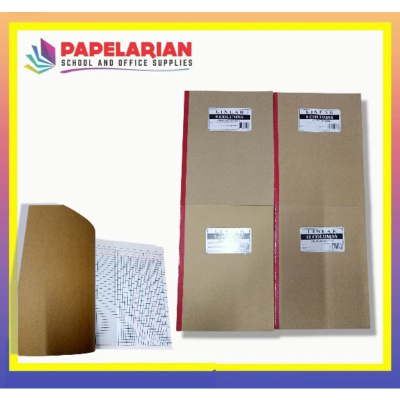 COLUMNAR NOTEBOOK LINEAR (5,8, 10,12 COLUMNS) | Shopee Philippines