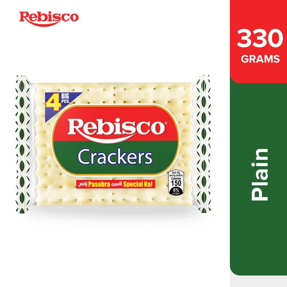 Rebisco Crackers Plain 33G X 10Pcs | Shopee Philippines
